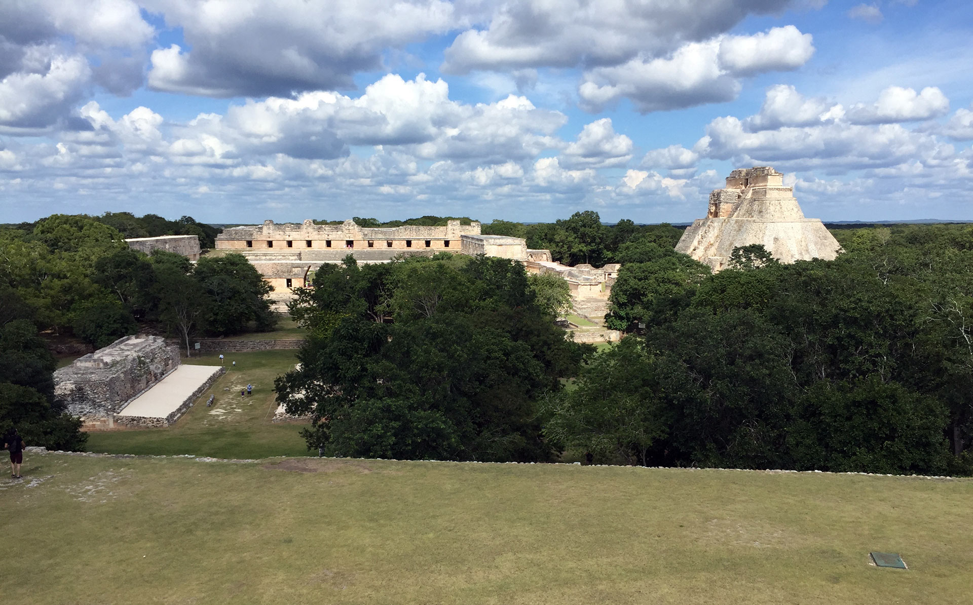 Uxmal, uma das mais importantes ruínas maias em Yucatán