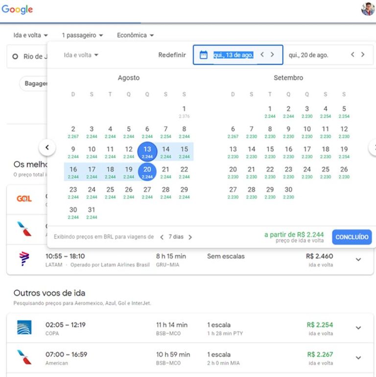 Google Flights: encontre a passagem aérea mais barata no Google Voos