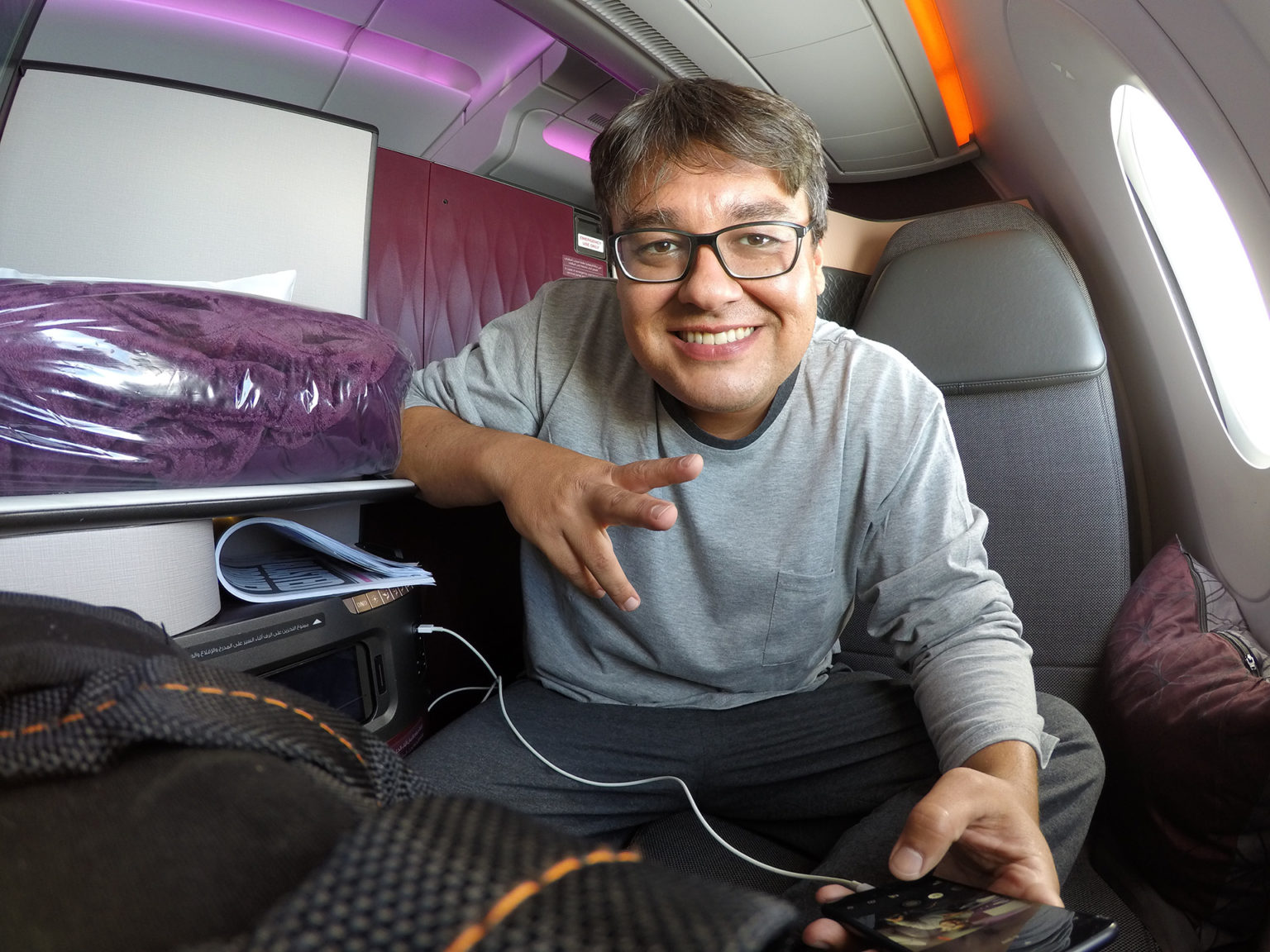 Qatar Airways: como é a Qsuite, classe executiva da Qatar Airways